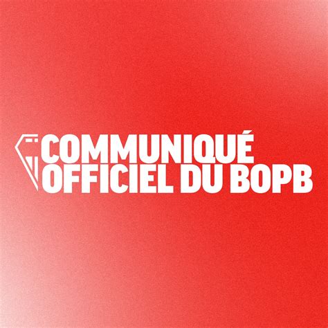 Bopb Page Officielle