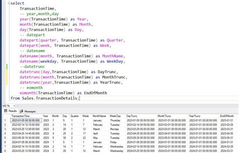 Maria Rosi On Linkedin Sql Datetimefunctions Dataanalysis Dataengineering Databasemanagement