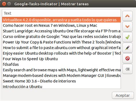 Aumentar Tu Productividad En Ubuntu Con Google Tasks Indicator Atareao Con Linux