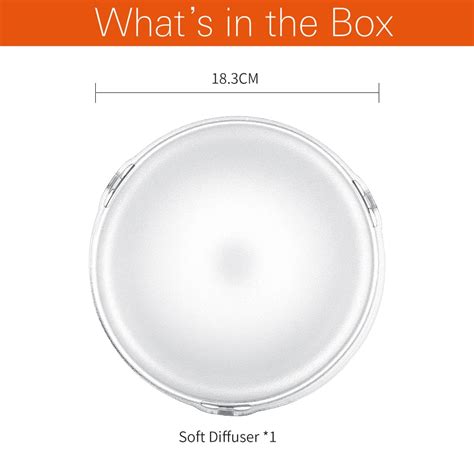 Godox 7 Inch 183cm White Diffuser Filter Fo Grandado