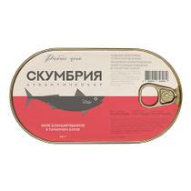 Скумбрия Рыбное меню атлантическая филе бланшированная в томатном соусе ...