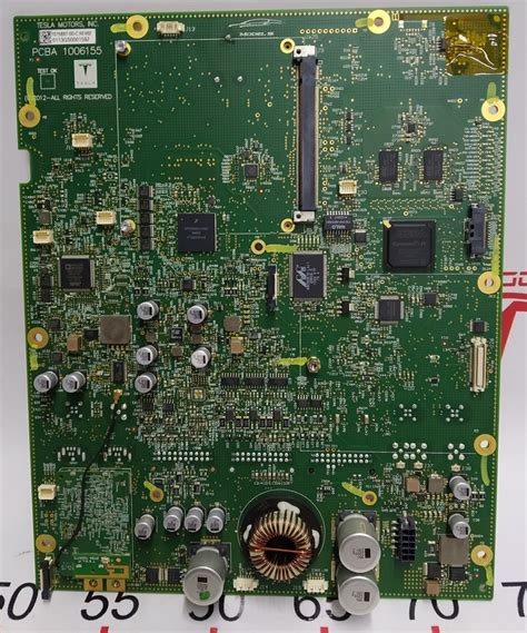 Motherboard Mcu Pcba 1006155 Rev01 Tesla Model S 1015897 00 C