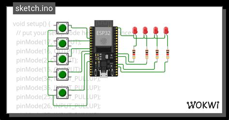 tugas 2 bagian 2 wokwi esp32 stm32 arduino simulator