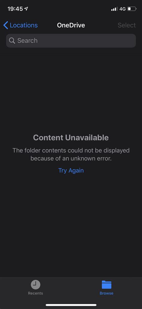 Unable To Open Onedrive In Ios Files App Ronedrive