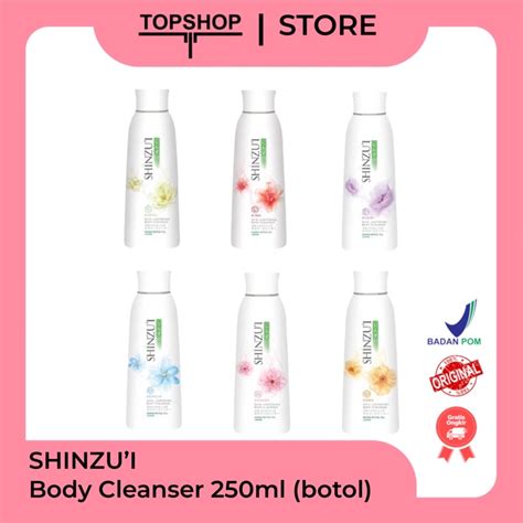 Jual Shinzui Body Cleanser Botol 250ml Shopee Indonesia