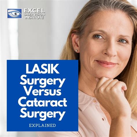 Lasik Surgery Versus Cataract Surgery Explained