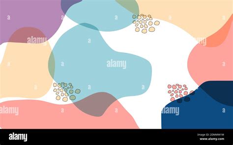 Contemporary Abstract Art Fluid Shapes For Your Design Background Stock Vector Image And Art Alamy