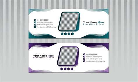 Email Signature Template Professional Modern And Minimal Business And