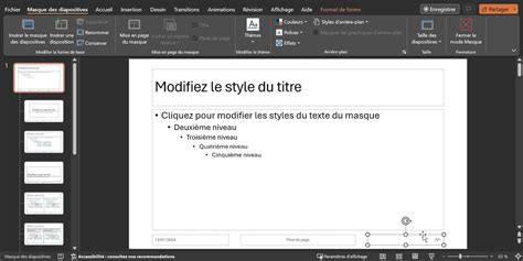 Numéroter les pages sur une présentation PowerPoint