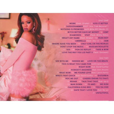 Greatest Hits 2 Cd Digipak 2017 Edition Includes Tracks From Anti