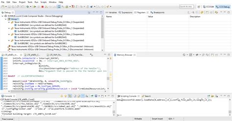 66ak2h12 Dsp Application With Jtag Using Rtoslinux Package Form Mcsdk Vs Pdk Processors
