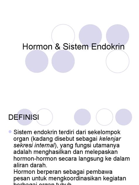 Hormon And Sistem Endokrin Pdf