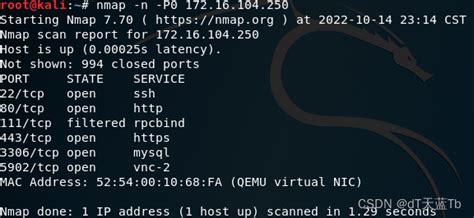 nmap扫描渗透测试1 nmap tcp扫描 CSDN博客