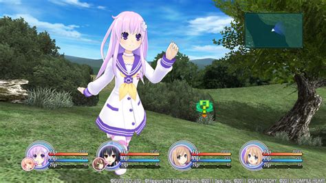 Hyperdimension Neptunia Mk 2s Battle System Brings 8 Characters Into