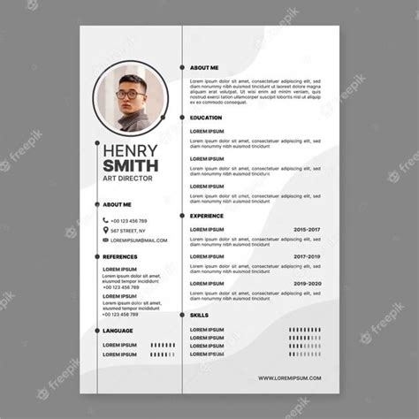Detail Download Template Cv Coreldraw Koleksi Nomer