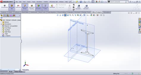 Tutorial 2d Simplification Static Analysis In Solidworks Grabcad