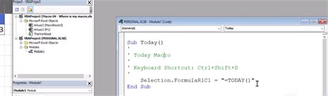 Excel Vba — Where Is My Macro Introduction To Macros And Vba 04