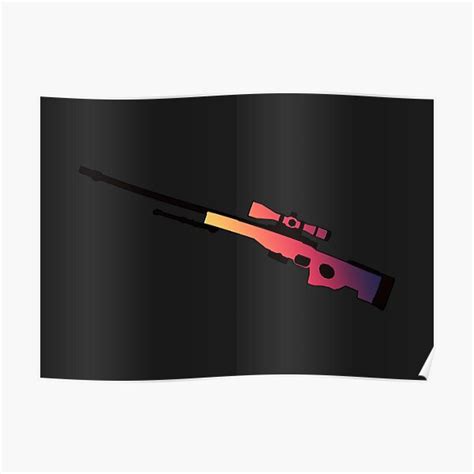 Awp Fade Poster For Sale By Ph Design Redbubble
