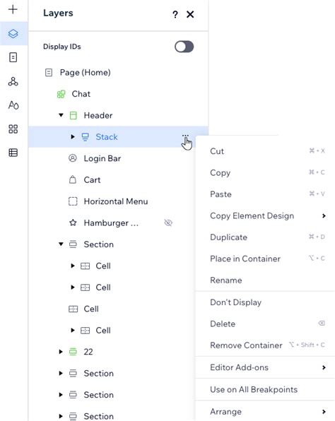 Studio Editor Working With Layers Help Center Wix