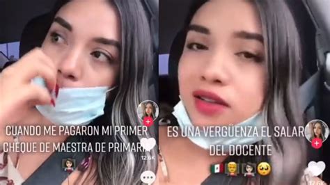 Maestra de primaria se hace viral al revelar cuánto gana Es una vergüenza el salario del