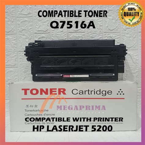 Jual Toner Cartridge Compatible Hp 16a Q7516a Printer Hp Laserjet
