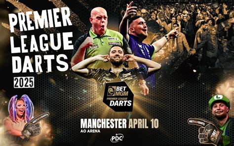 Premier League Darts Tickets 2025 Season Jamie Clara