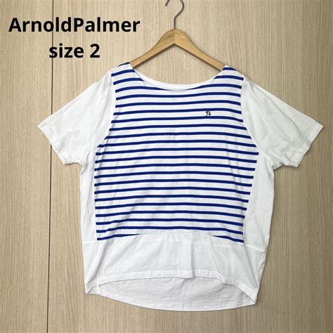 Arnoldpalmer アーノルド パーマー ボーダー カットソー 2 By メルカリ