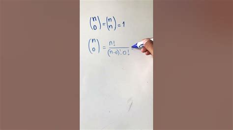 1 Propiedades De Los NÚmeros Combinatorios DemostraciÓn Youtube