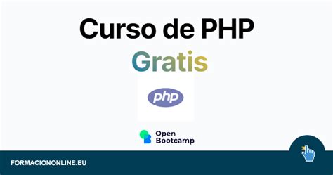 curso de php gratis online de open bootcamp