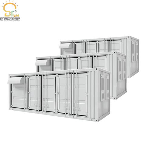 Solar Ess 20ft 40ft Electricity Storage Container With 100kwh 300kwh