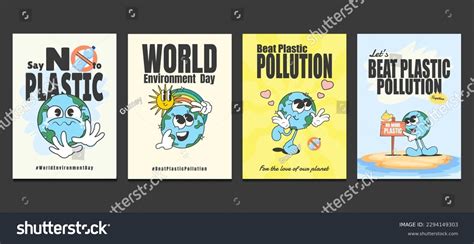 World Environment Day Posters Vector Illustration Stock Vector Royalty