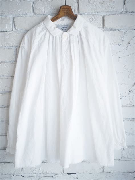 Yaeca Write【womens】 93101 ヤエカ ギャザーブラウス