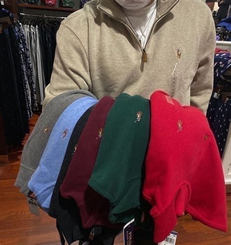 [2022new] Polo 남녀공용 남성 미국 백화점 폴로 하프집업 반집업 풀오버 아노락 남녀공용 상품 상세 크로켓