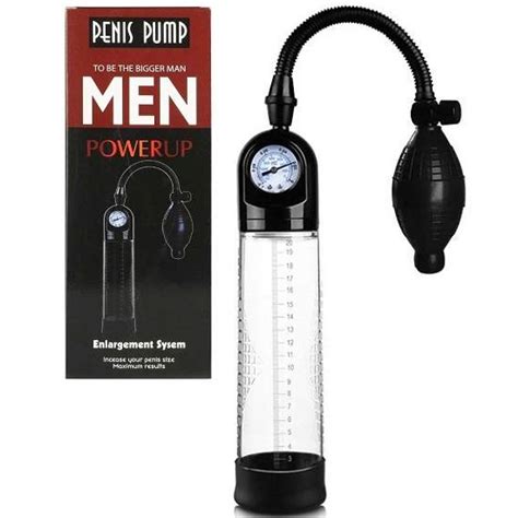 Powerup Accu Meter Penis Pump Late Night Adult Shop