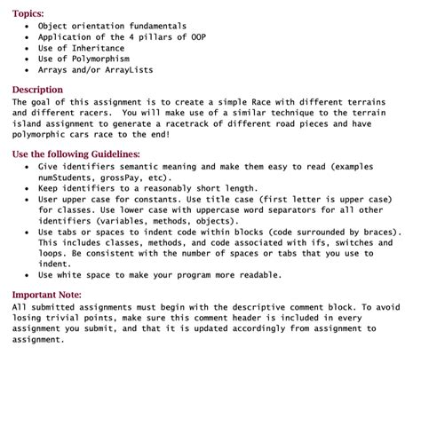 Topics Object Orientation Fundamentals Application