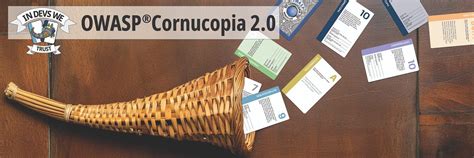 Owasp® Cornucopia 2 0 I Started Out As A Web Designer 16… By Johan