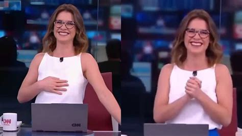 Não Segurou Jornalista Da Cnn Tem Crise De Riso Durante Mátéria Tem
