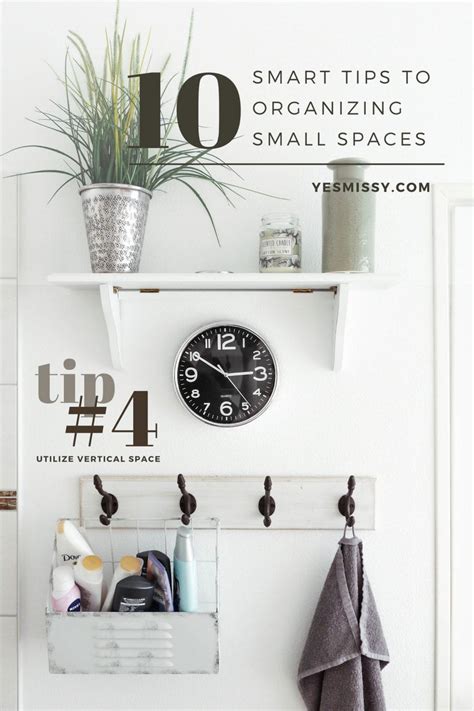 10 Clever Tricks To Organizing Small Spaces YesMissy