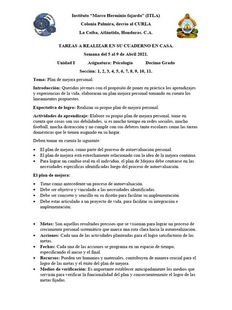 Cartilla De Psicologia Mes De Abril 2021 Pdf Sicología