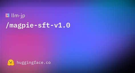 Llm Jpmagpie Sft V10 · Datasets At Hugging Face