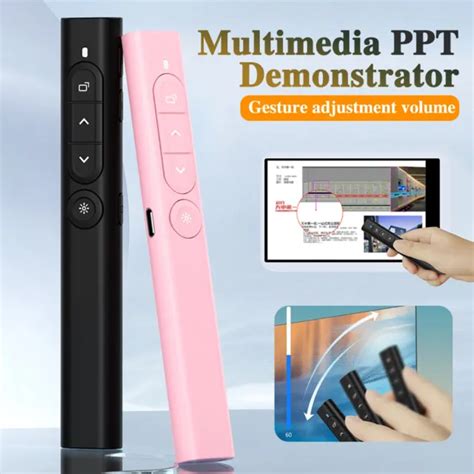Power Point Presentation Remote Wireless Led Ppt Presenter Laser Pointer Clicker £17 55
