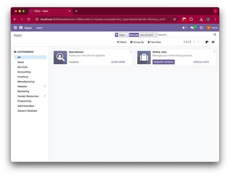 Eksplorasi Modul Odoo 16 Recruitment By Alma Laras Bestari Sep