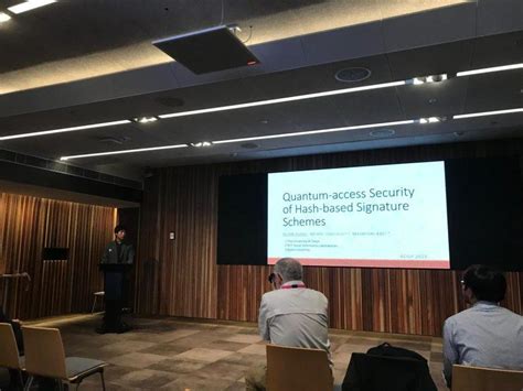 Karim Baghery On Linkedin Acisp 2023 Quantum Access Security Of Hash