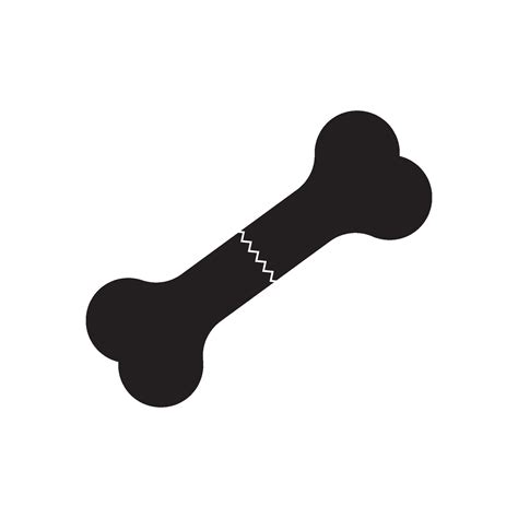 Broken Bone Icon Vector 25734773 Vector Art At Vecteezy