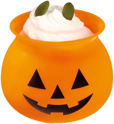 不二家「ハロウィンおばけかぼちゃの焼きプリン」 えん食べ