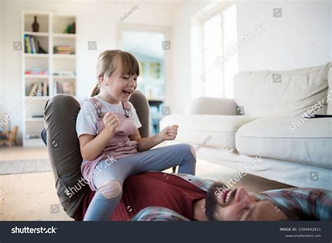 Father Babe Laughing Together During Playtime Stock Photo 2394642811 Shutterstock