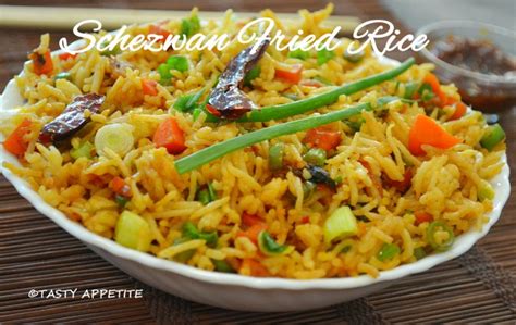 Schezwan Fried Rice Tasty Appetite