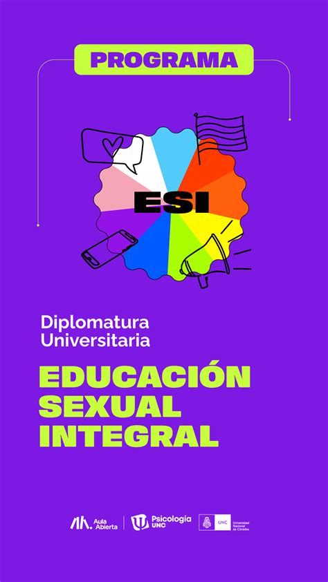 Educacion Sexual Integral Diplomatura Universitaria Programa Educaci N Sexual