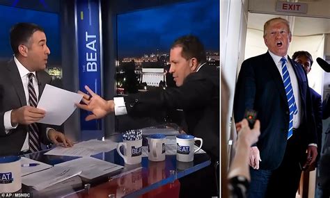 Trumps Lawyer Lunges At Msnbc Host During Interview Daily Mail Online