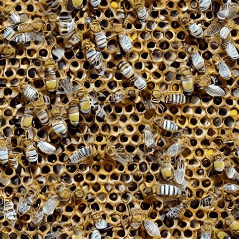 Honey Bee Pattern · Creative Fabrica